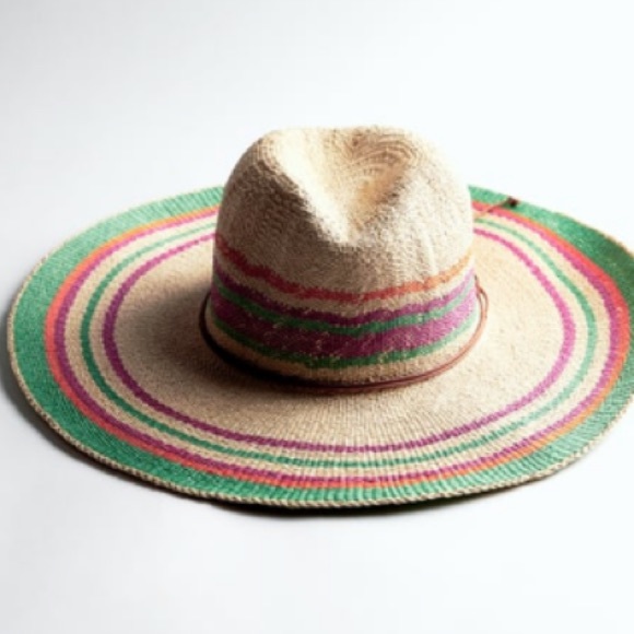 Zara | Accessories | Zara Striped Woven Hat | Poshmark